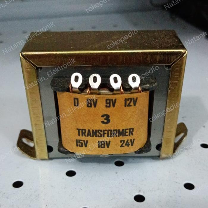 Jual 2924 trafo travo transformer kurae 3a 3ampere 3 ampere nol non ct ...