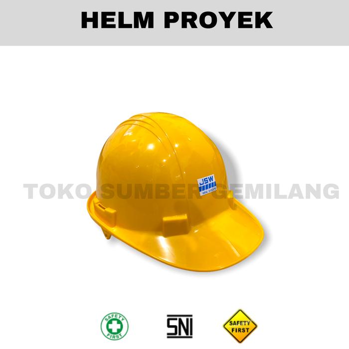 Jual Helm Proyek SNI / Helm Proyek Kuning / Helm Proyek / Safety Helmet ...