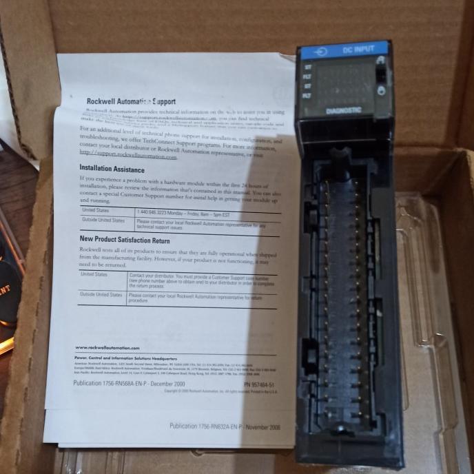 Jual Allen Bradley Controllogix Ab 1756-Ib16D Digital 16 Point ...