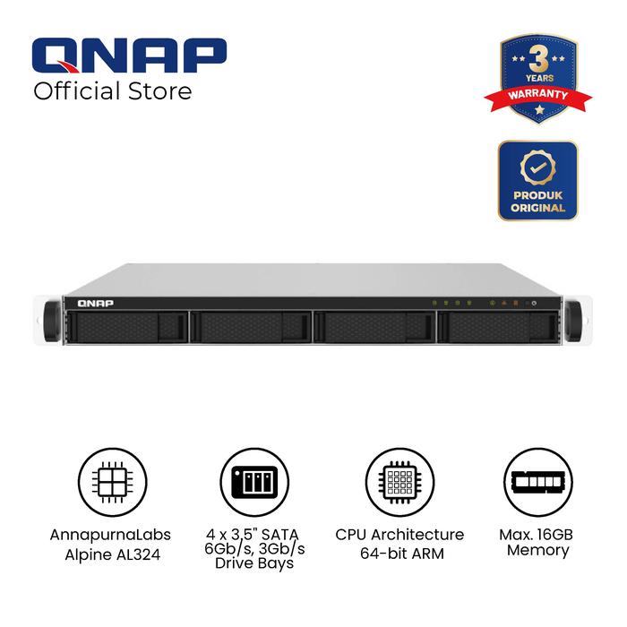 Jual QNAP TS-432PXU-RP-2G 4-Bay Rackmount NAS Server External Storage ...