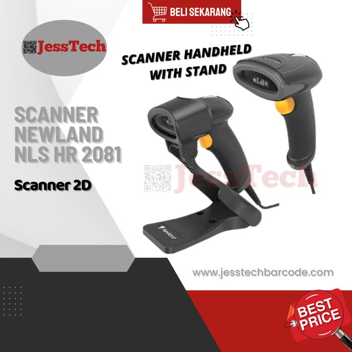 Jual Barcode Scanner Newland HR2081 USB ( 1D & 2D ) QR Code Efaktur HR-2081 - Kota Bandung ...