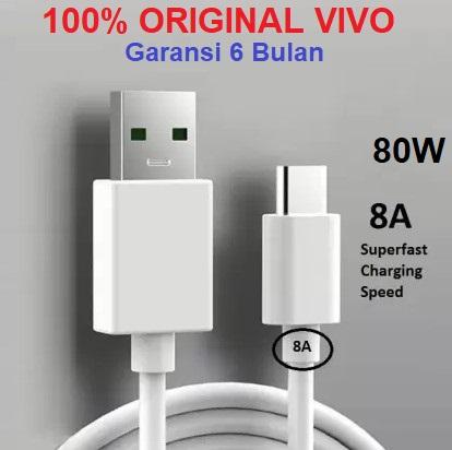 Jual VIVO Kabel Data Cable 8A 80W Type-C Fast Charging Original - Jakarta Selatan - Distributor ...