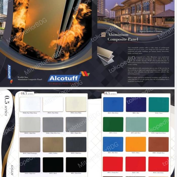 Jual ACP ALCOTUFF - PE, 4 MM - Kota Bandung - MitraInteriorBDG | Tokopedia