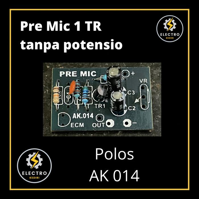 Jual Kit Preamp mic tanpa potensio | rakitan pre mic -pot premic AK.014 ...
