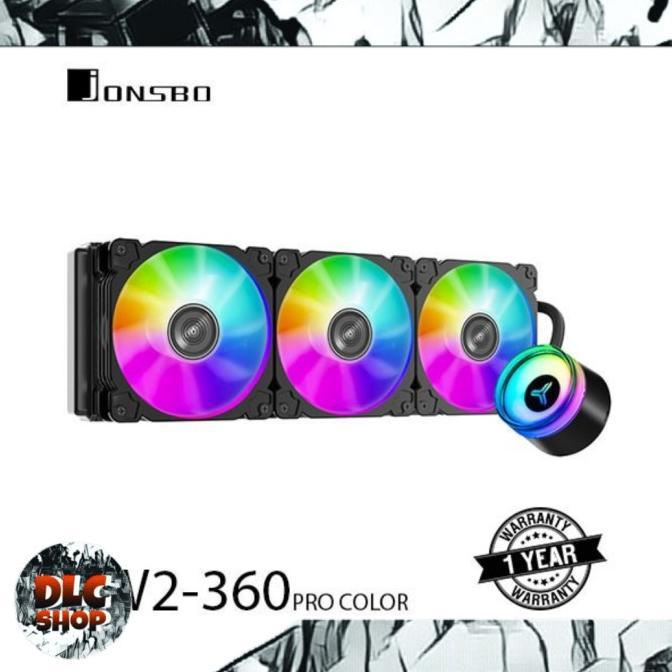 Jual JONSBO TW2-360 PRO COLOR RGB Angel Eyes Liquid Cooling CPU ...