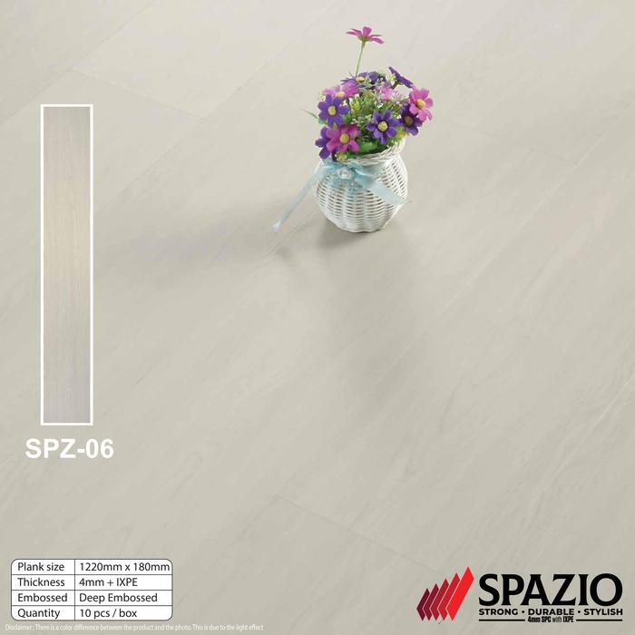 Jual SPC Flooring SPAZIO 5mm / SPC LANTAI KAYU SISTEM CLICK / Vinyl ...