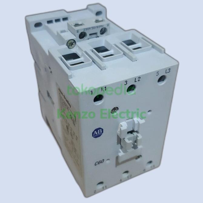 Jual Contactor 3P 32Kw 230V 50/60Hz 90..100A 100-C60Kd00 Allen-Bradley ...