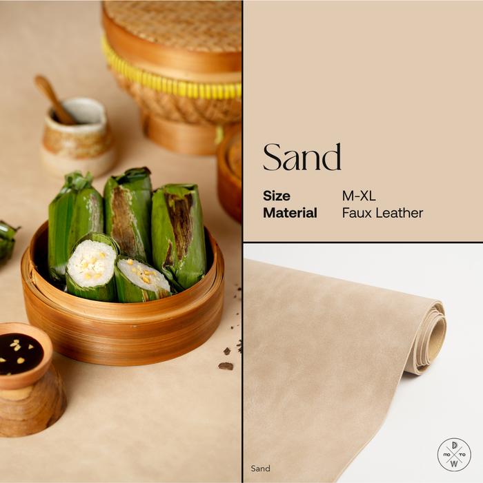 Jual Alas foto Motodw - Faux Leather Roll Series - Sand, L (100x140cm ...