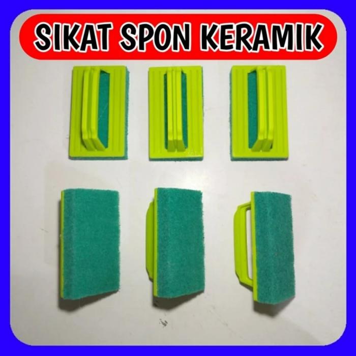 Jual Sikat Spons/ Sikat Keramik/ Sikat porselen / Sikat Sabut Spon ...