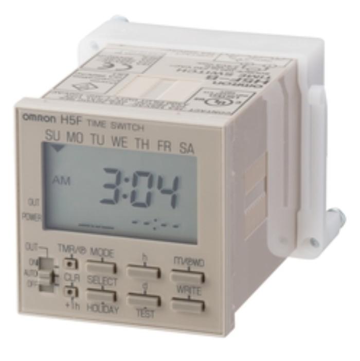 Jual Digital Daily Time Switch Omron H5F-B - Kota Bandung - Control and ...