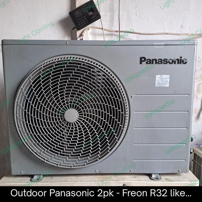 Jual ac panasonic 2pk freon r32 mulus bergaransi ac outdoor 2pk ...