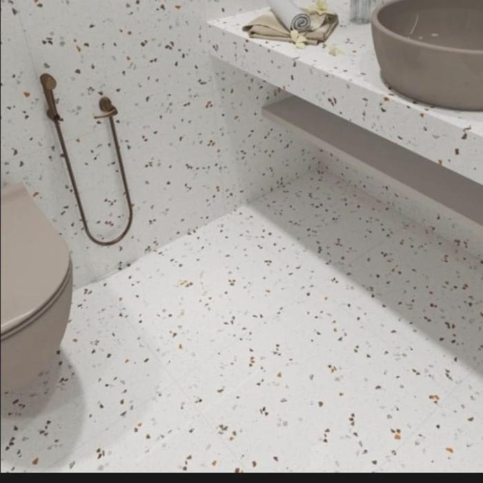 Jual KERAMIK 50X50 TERAZO ABU MATT / TERASO MINIMALIS JAPAN IGRIP ...