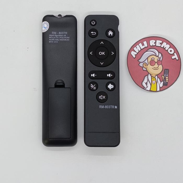 Jual Remote STB Akari AX-512 RCA-117 / Remot Set Top Box Polytron Mola ...