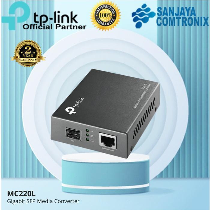 Jual TP-LINK Media Converter Gigabit SFP TL-MC220L - Jakarta Pusat ...