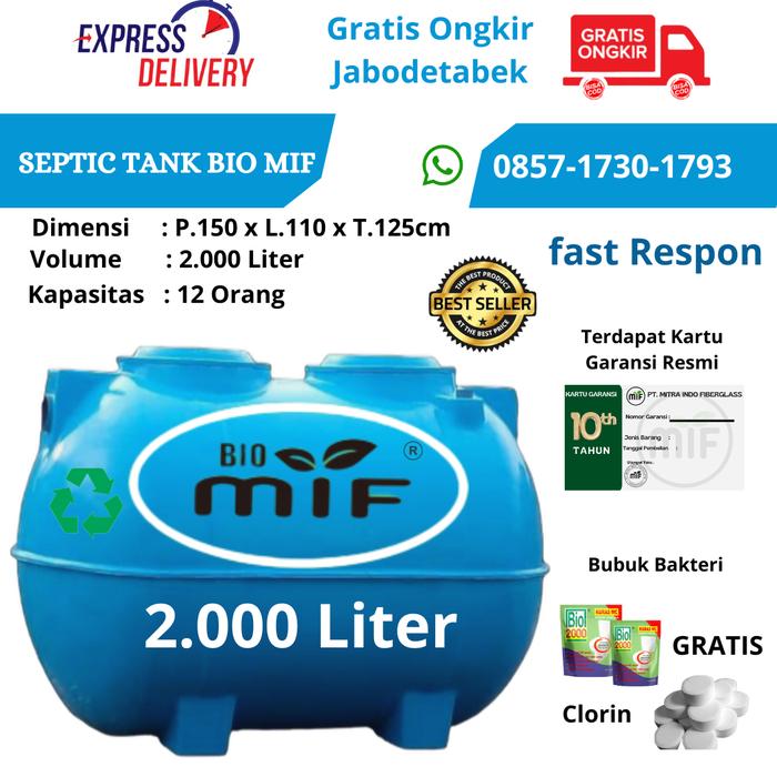 Jual Septic tank bio , biotech , biofilter , biochan , biofil 2000 ...