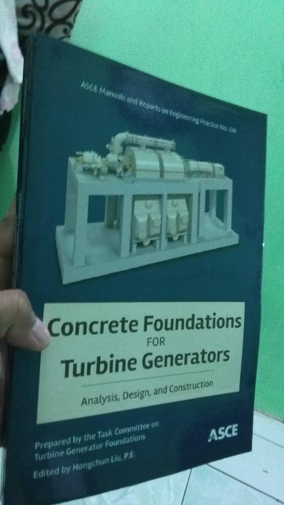 Jual Concrete Foundations for Turbine Generators: Analysis, Design ...