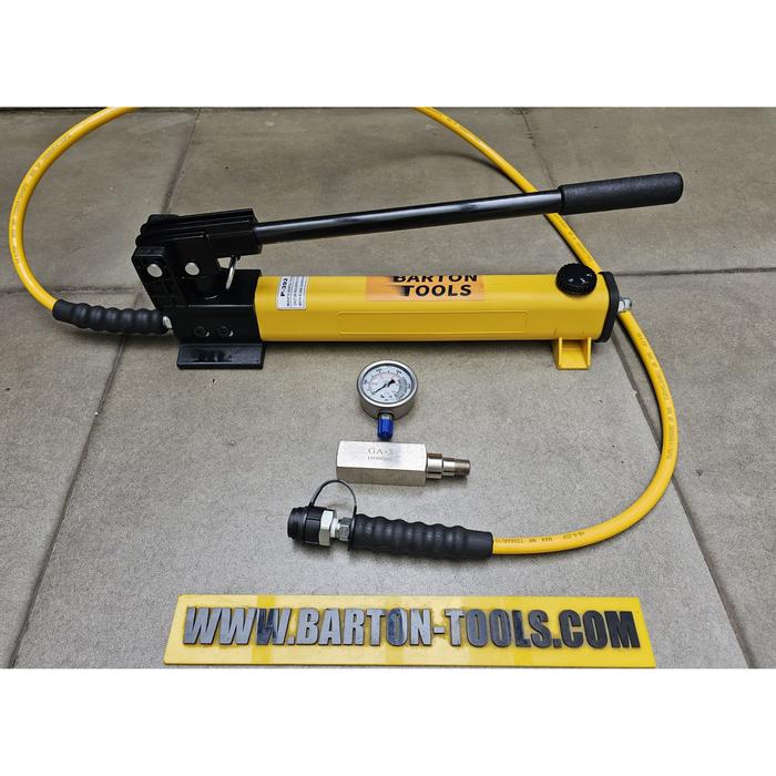 Jual Hand Hydraulic Pump 900ml P392 BARTON Model Enerpac Hidrolik Pompa ...