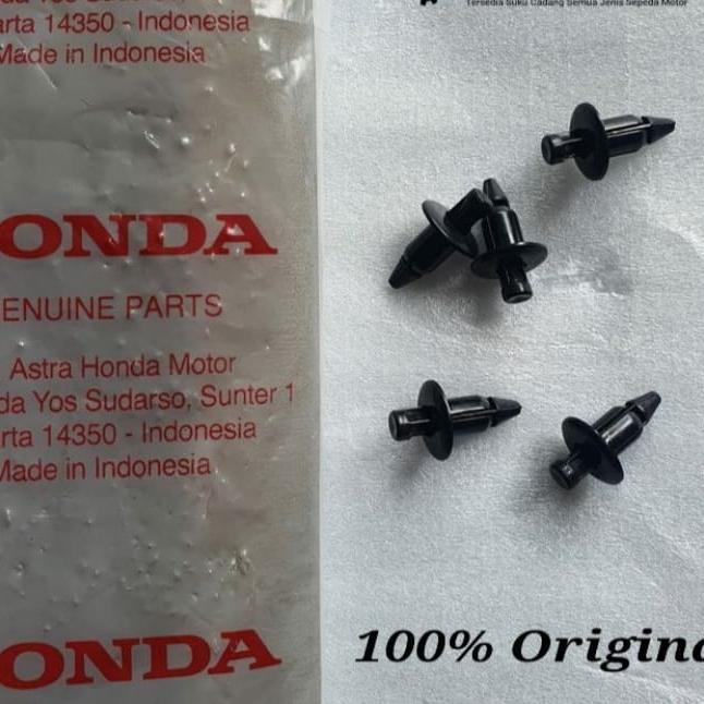 Jual baut Clip plastik body motor ORIGINAL HONDA PCX CBR beat Vario dll ...