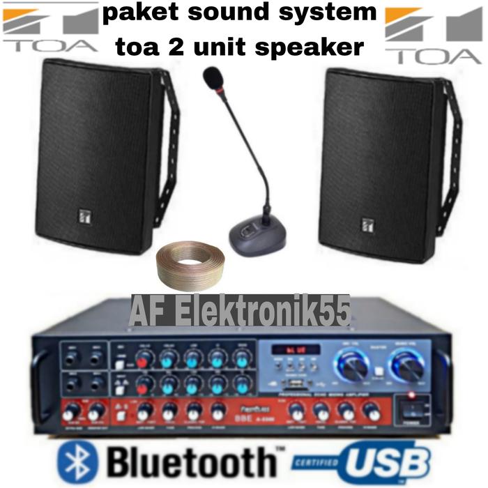 Jual Paket Sound System Toa Indoor 2 Unit Speaker - Jakarta Barat - AF ...