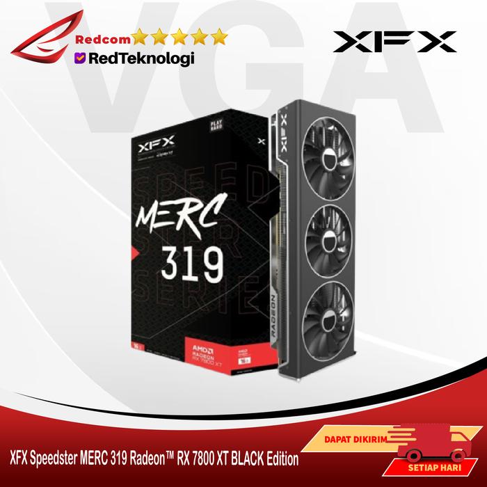 Jual XFX Speedster MERC 319 Radeon™ RX 7800 XT BLACK Edition - Jakarta ...