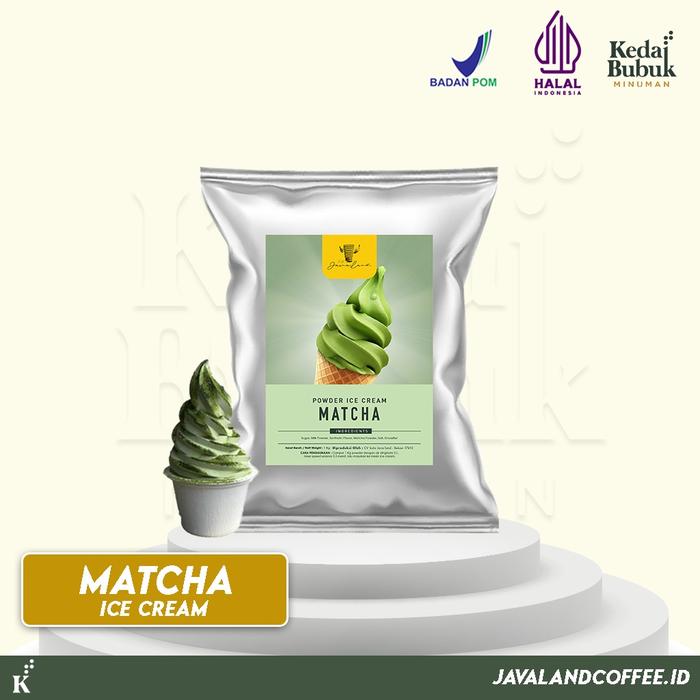 Jual Javaland Powder Ice Cream / Es Krim Rasa Matcha / Green Tea | 1Kg ...