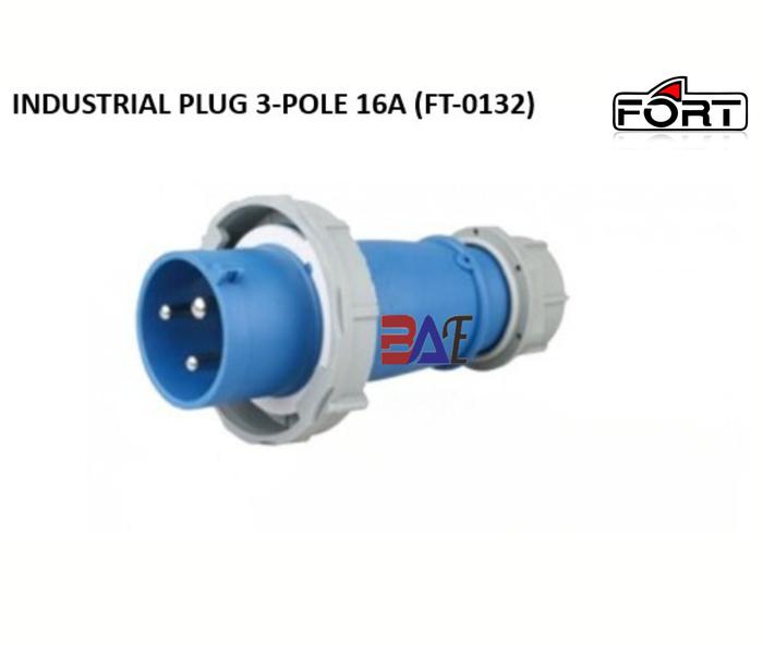 Jual Industrial Plug IP67 16A 3 Pole (FT-0132) - FORT - Jakarta Pusat ...