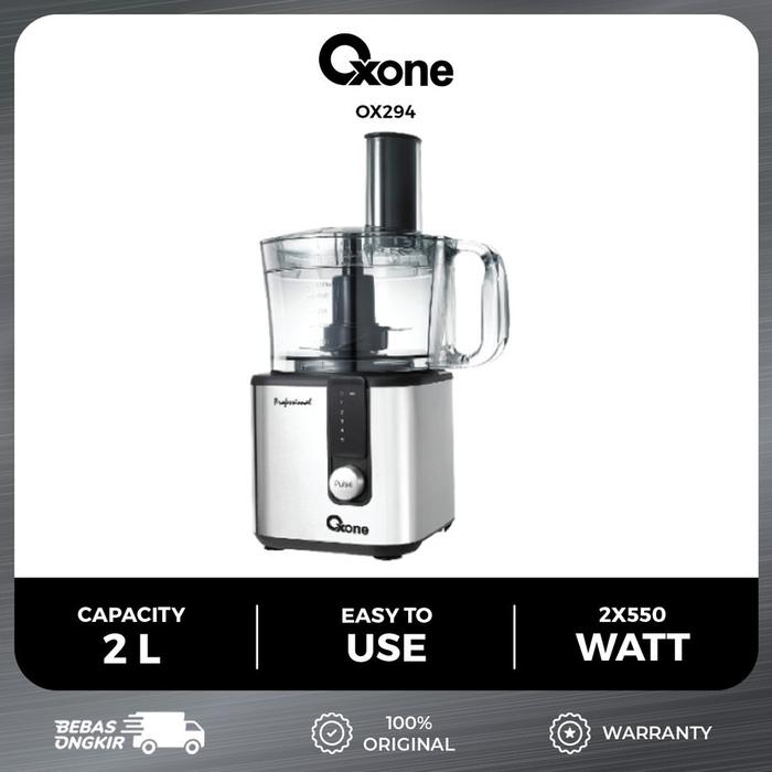Jual OXONE OX-294 Food Processor 2 Liter OX-294 Gilingan Daging dan Bumbu - Jakarta Pusat - One ...
