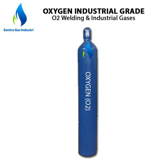 Jual TABUNG GAS OKSIGEN WG (Welding Grade) UKURAN 6 m3 - Kurir Rex ...