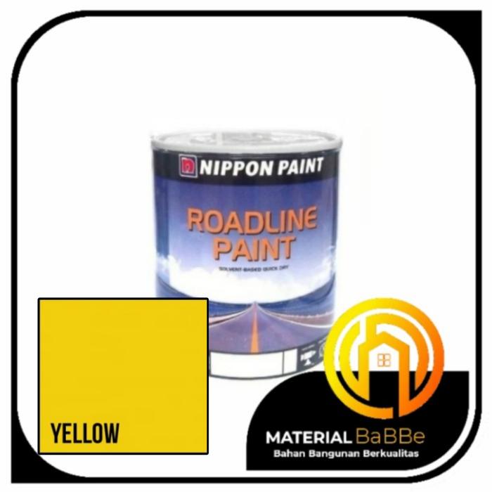 Jual Nippon Roadline Paint 1 Kg Yellow Cat Marka Jalan Trotoar Warna ...