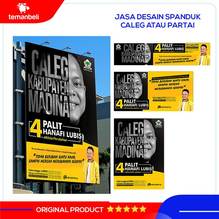 Jual Desain Spanduk Pemilu - Desain Poster Partai - Spanduk Partai ...