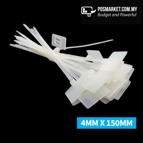 Jual Cable Ties Tie Zip Pengikat Kabel Dengan Tag Label Penanda Warna ...