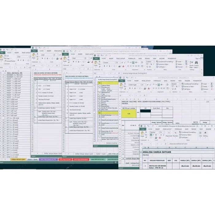 Jual Excel Proyek Ahs & Ahsp - Mep Di Seller Sweet Shop - Cengkareng ...