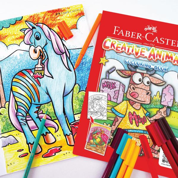 Jual Faber-Castell Buku Mewarnai Anak Kreatif - Creative Colouring Book ...
