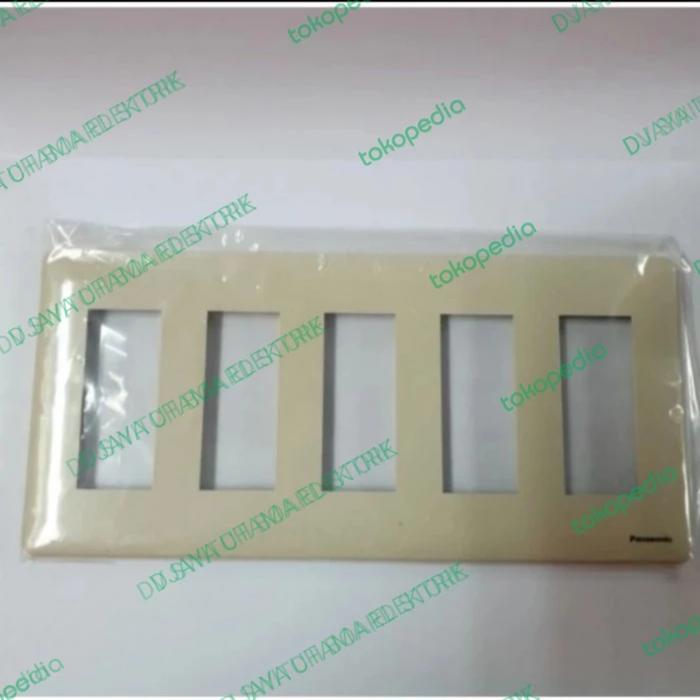 Jual Frame Saklar 5 Gang 15 Device WNJ6015 Panasonic - Jakarta Pusat ...