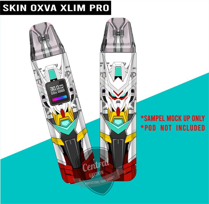 Promo Sticker Garskin Skin OXVA XLIM PRO XLIM 2 SE GUNDAM - XLIM V1 ...