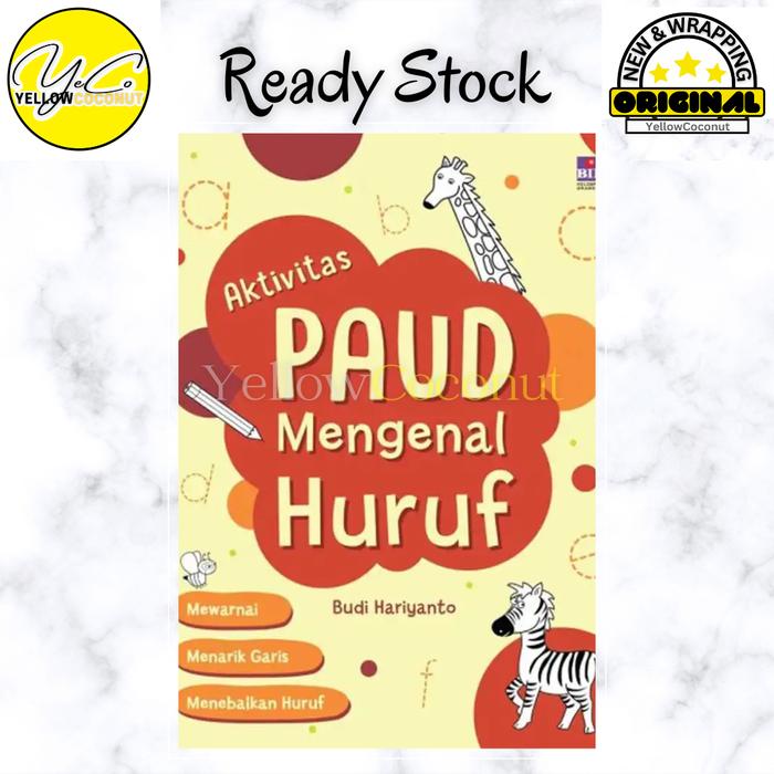 Jual Aktivitas PAUD Mengenal Huruf / Angka - Budi Hariyanto - Mengenal ...