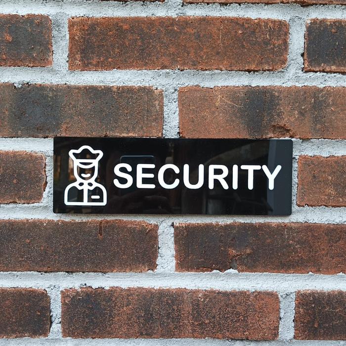 Jual signage akrilik / security - Kab. Semarang - Madera Project ...