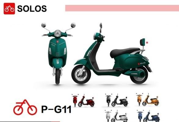 Jual Sepeda Motor Listrik SOLOS P-G11 1000 Watt Moped E MOPED Solos P ...