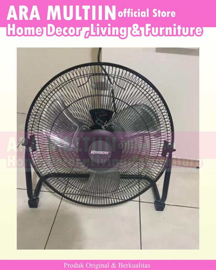 Jual KRISBOW industrial table fan / Kipas angin besi tornado krisbow 16 ...