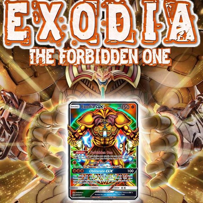 Jual KARTU POKEMON TCG HOLOGRAM EXODIA THE FORBIDDEN ONE POKEMON ...