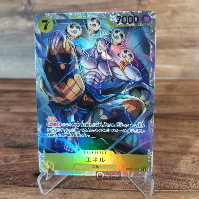 Promo ONE PIECE TCG / Kartu | OP05-100 Enel SR | JP - Kab. Bandung - nyctofeel shop | Tokopedia