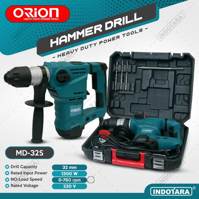 Promo Mesin Jack Hammer / Hammer Drill / Mesin Bor Tembok Orion MD32S ...