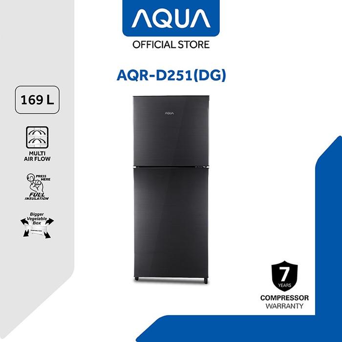 Jual Kulkas Aqua 2 Pintu - AQR-D 251 DG / 251 SG 251DG / 251SG - Kota Bandung - Triple Seven ...