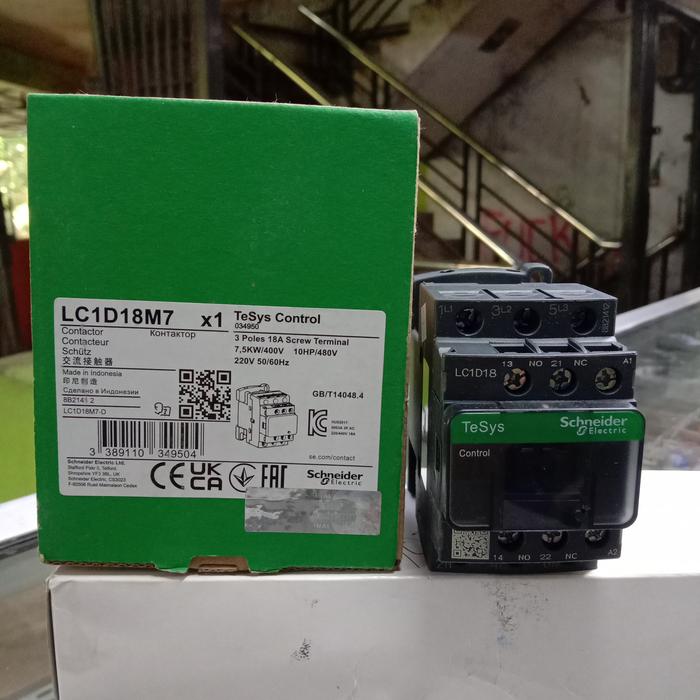 Jual Kontaktor Schneider LC1D18M7 32a 220v Original - Kota Bandung ...