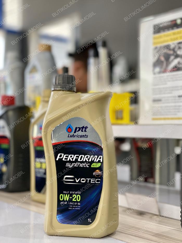 Jual PTT 0W-20 / 0W20 PERFORMA FULLY SYNTHETIC - 100% ORIGINAL ...