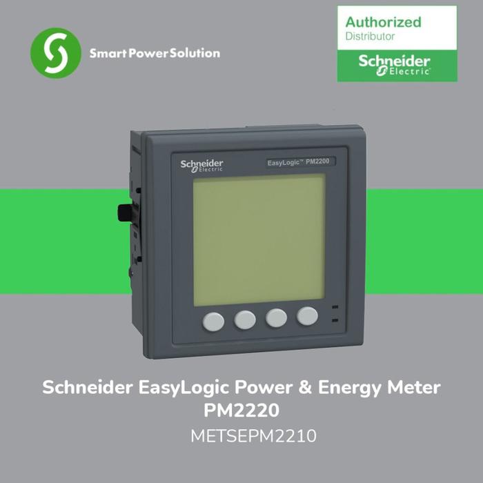 Promo Schneider Power dan Energy Meter PM2210 - METSEPM2210 Cicil 0% 3x ...