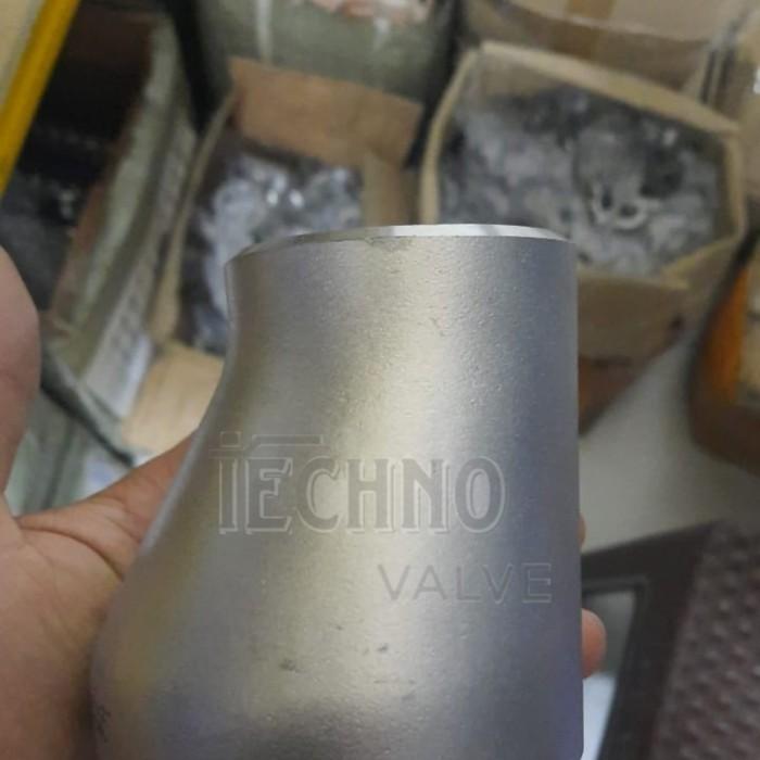 Jual ECCENTRIC REDUCER LAS STAINLESS STEEL SS316 SCH10 4" x 2 ...