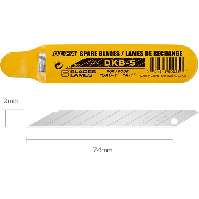Jual Refill Pisau Cutter 9mm DKB-5 OLFA Spare Blade for Graphic - Jakarta Barat - Olfa ...