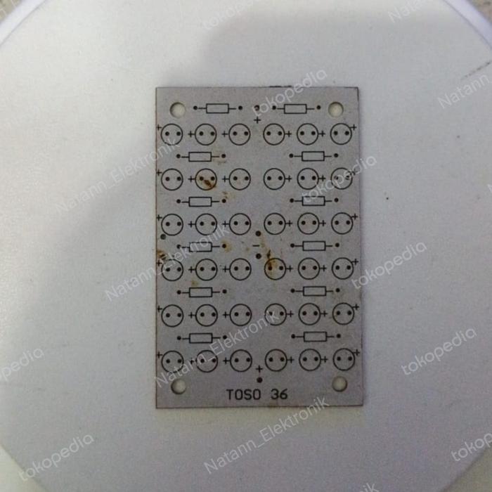 Jual 3209 papan jalur sirkuit pcb rangkaian led buat box toso 36led 36 ...