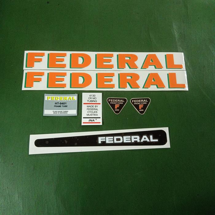 Jual stiker federal dan kelengkapan - Kota Bandung - inno stiker ...